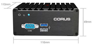 www.corus.pro - Gamme CORUS X - mini pc fanless et écologique